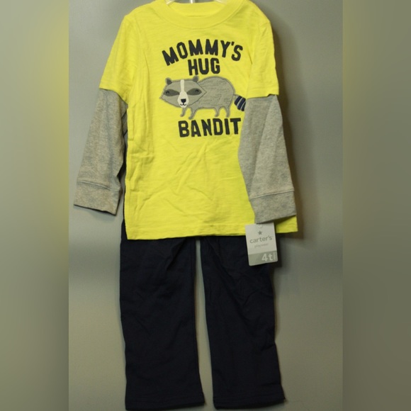 Carter's | Matching Sets | Carters Mommys Hug Bandit 2 Piece Set | Poshmark